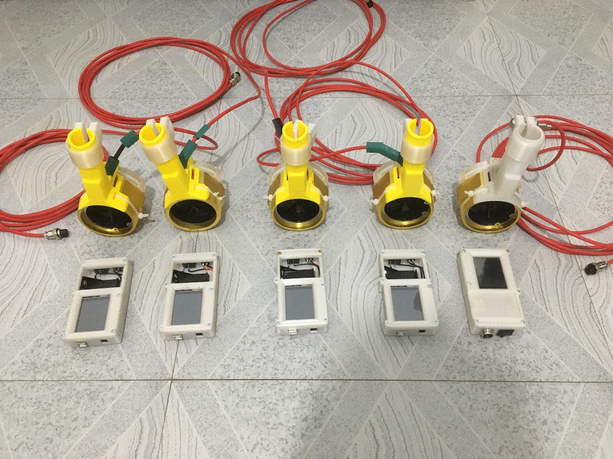 Building a low-cost flow meter for river studies — PMD Way