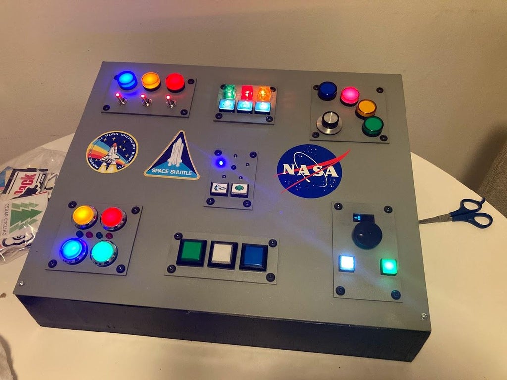 NASA control panel lights up kids’ imaginations — PMD Way