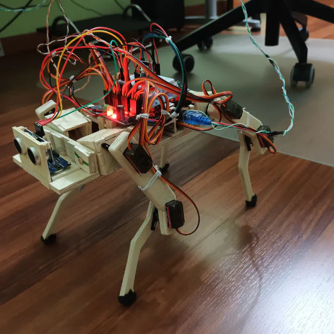 Build a Four-legged Robot with Twelve Servos — PMD Way
