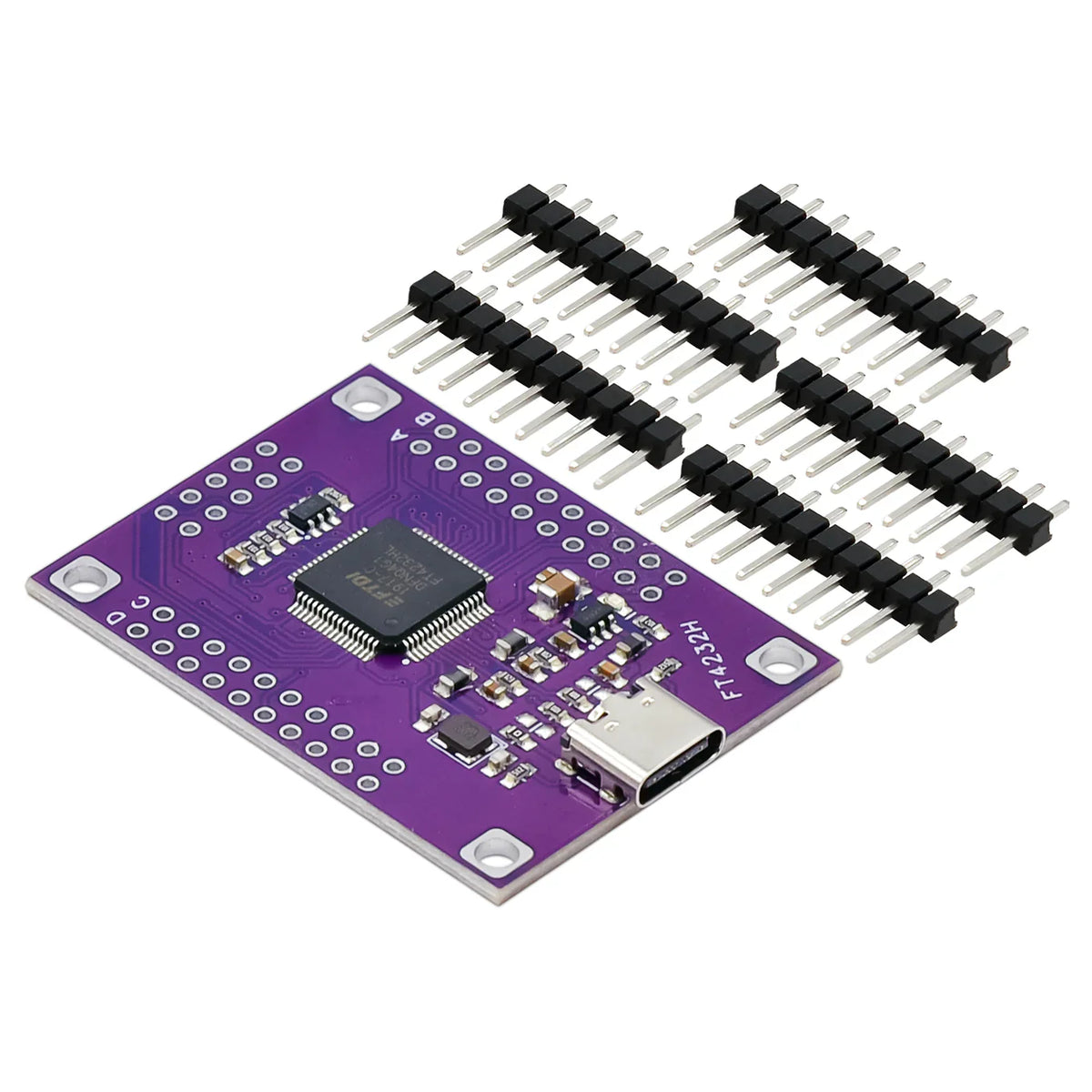 New Product - FT4232 Four Channel USB C to UART/SPI/I2C/JTAG/RS232/RS4 ...