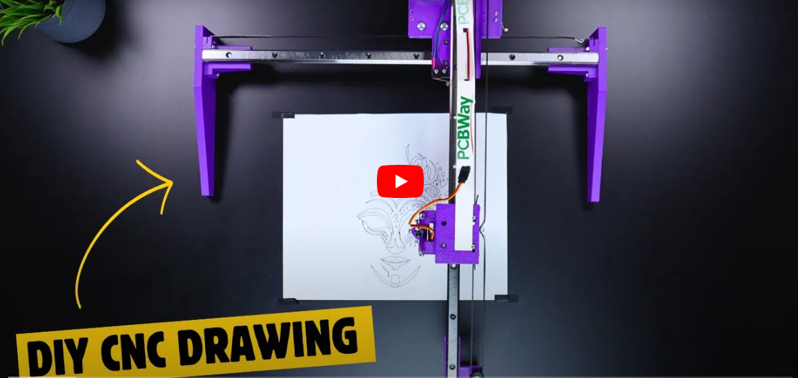 Build a Simple 3D Printed CNC Plotter Machine — PMD Way