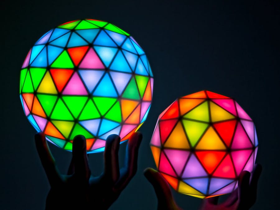 These geodesic RGB LED spheres are absolutely stunning — PMD Way