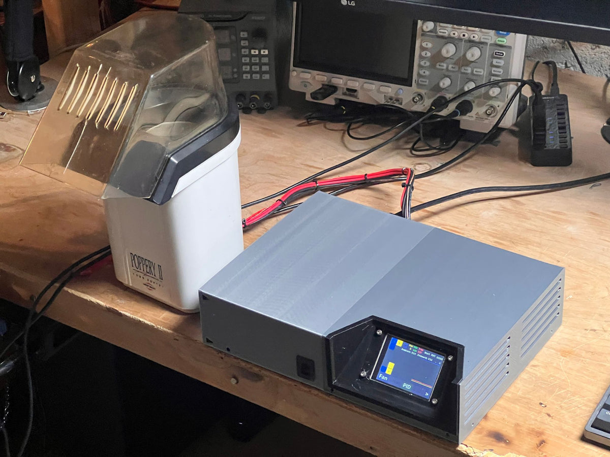 Build your own coffee roaster out of a hot air popcorn popper — PMD Way