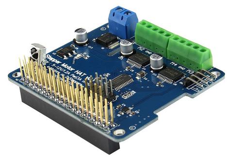 Motor and Servo Control HATs for Raspberry Pi from PMD Way