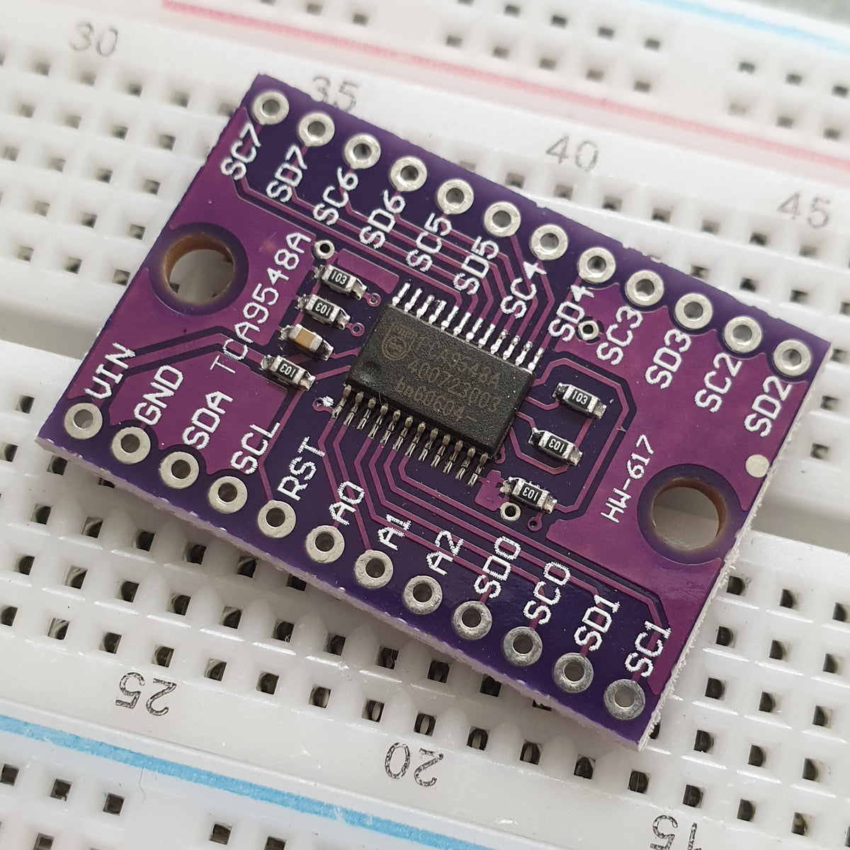 Using The Tca9548a 1 To 8 I2c Multiplexer Breakout With Arduino — Pmd Way