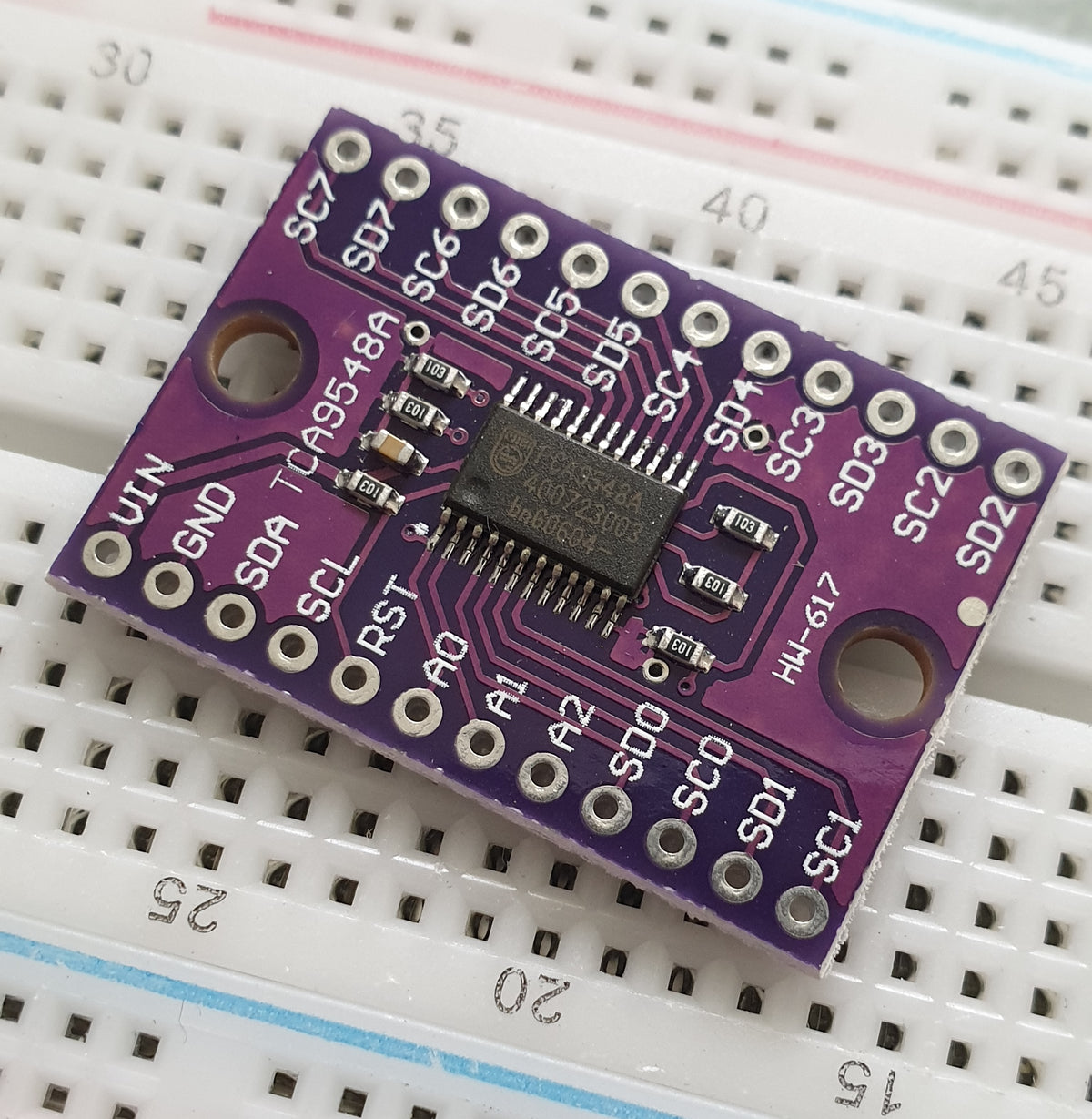 Using The Tca9548a 1 To 8 I2c Multiplexer Breakout With Arduino — Pmd Way
