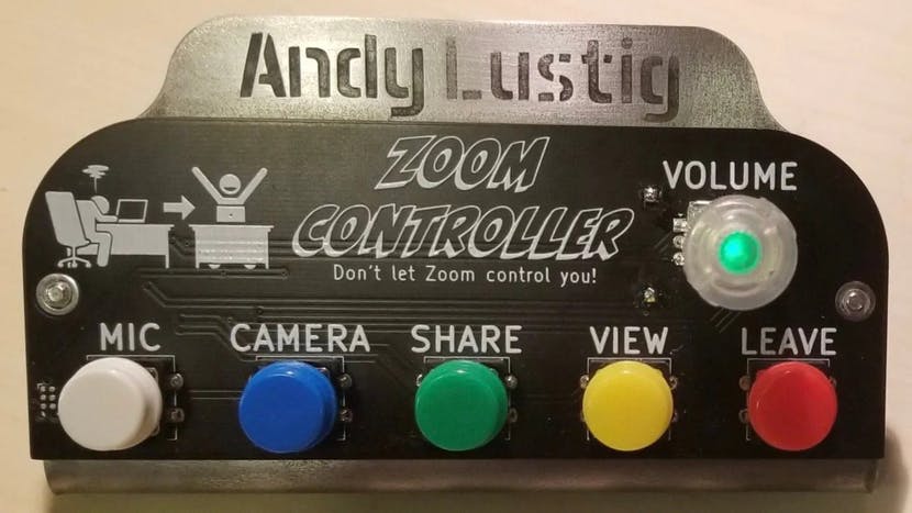 A Wireless Controller for Your Zoom Meetings — PMD Way