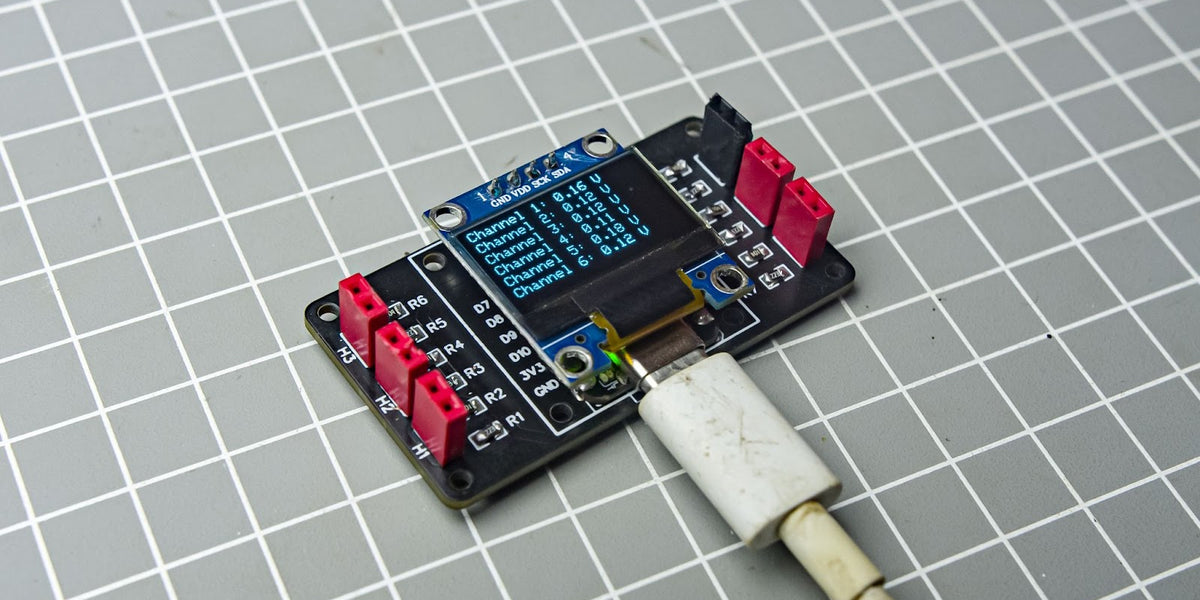 Build a six channel voltmeter — PMD Way