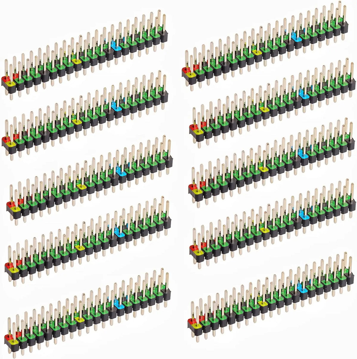 Colour Coded Gpio Headers For Raspberry Pi Zero 10 Pack — Pmd Way