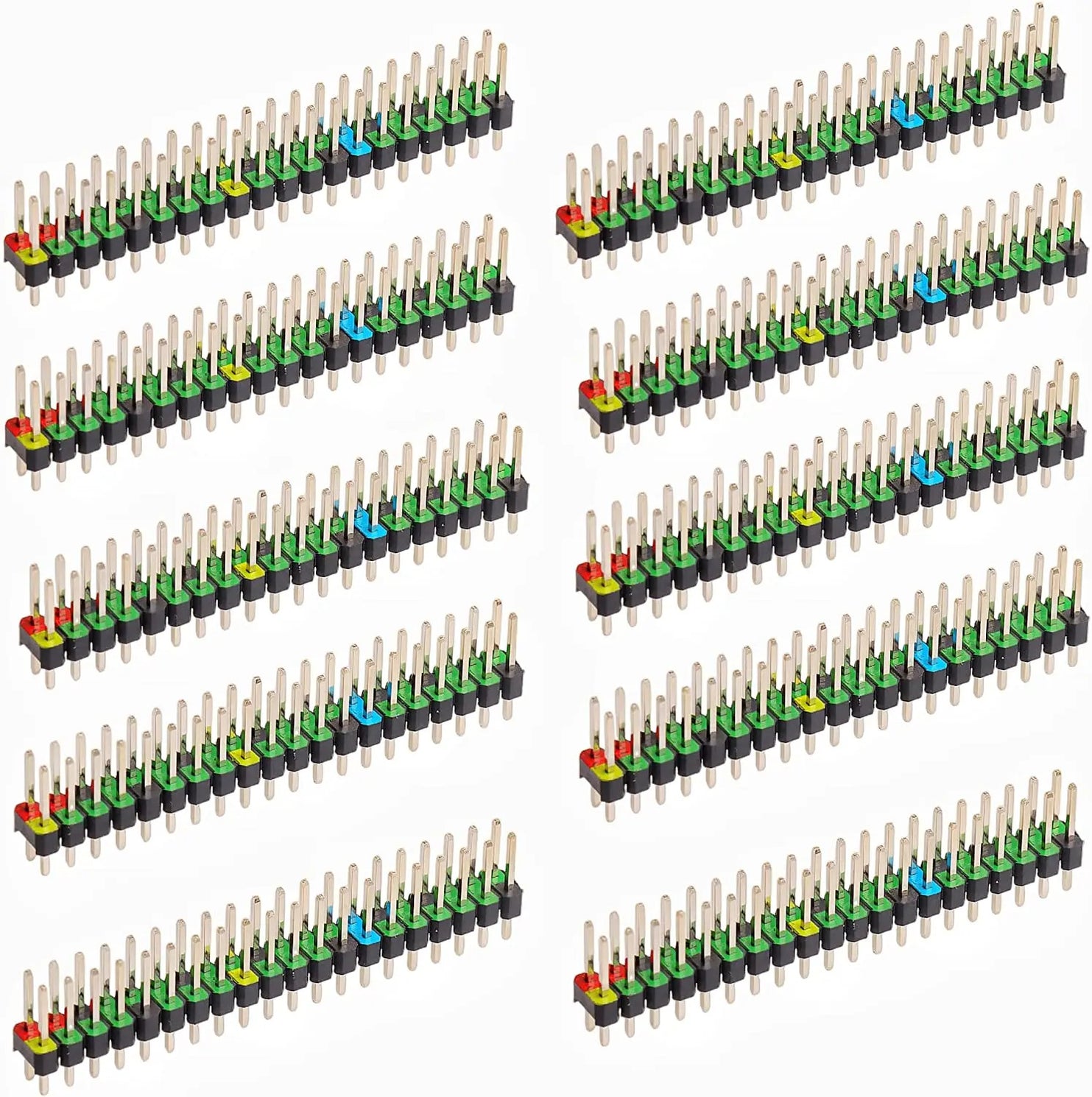 Colour Coded Gpio Headers For Raspberry Pi Zero 10 Pack — Pmd Way