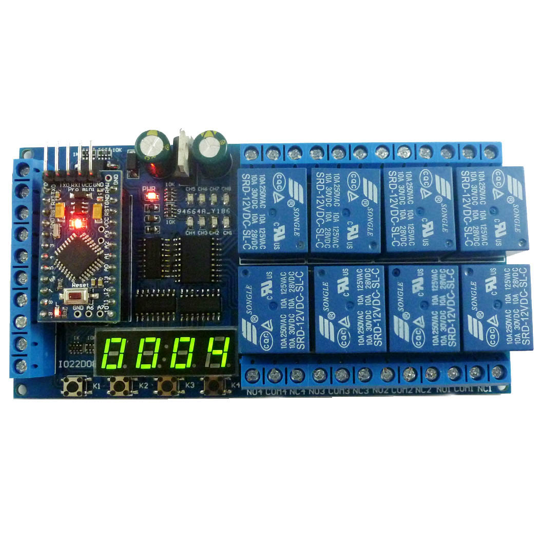 8 Channel Relay Board for Arduino Pro Mini-compatible — PMD Way