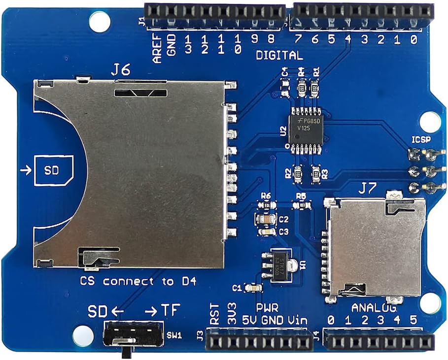 SD and micro SD Card Shield for Arduino — PMD Way