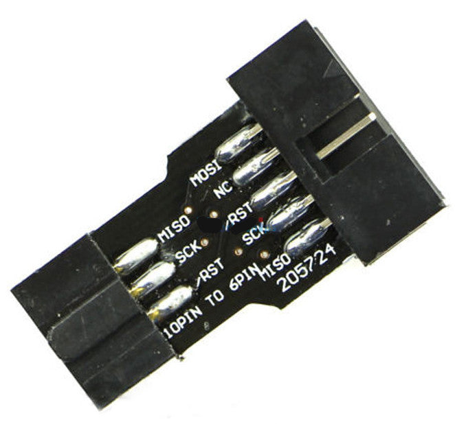 10 Pin to 6 Pin Adaptor for AVR Programmers — PMD Way