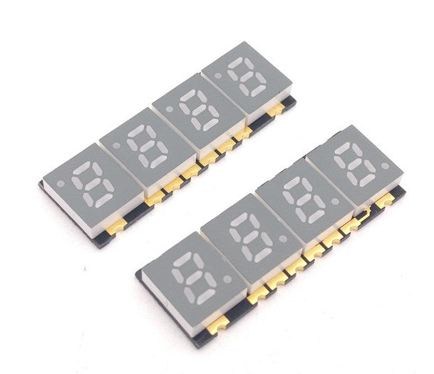 SMD 0.2" Four Digit Seven Segment Display Module - 10 Pack — PMD Way