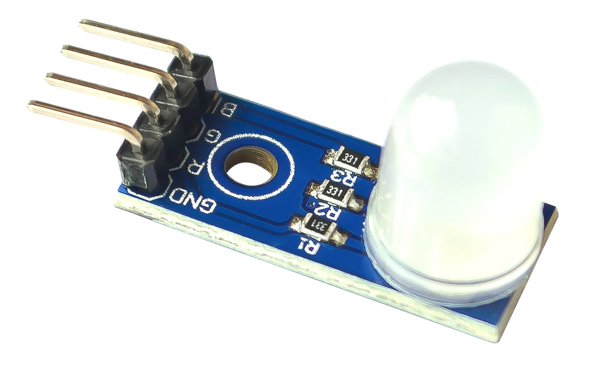 10mm RGB LED Breakout Board - 5 Pack — PMD Way