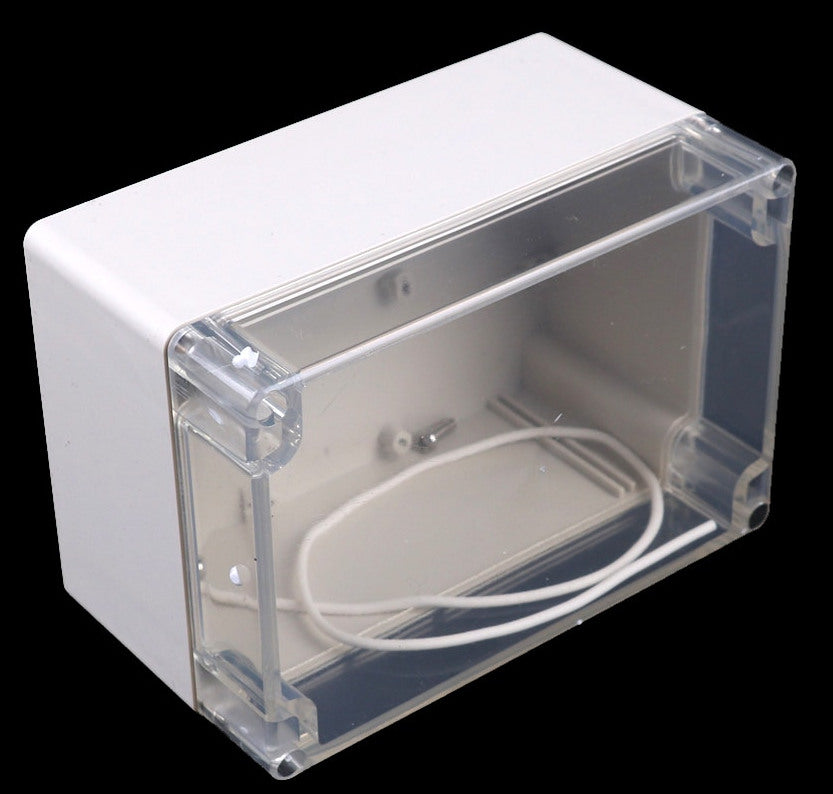 Plastic Waterproof Enclosure with Clear Cover 160 x 110 x 90mm — PMD Way
