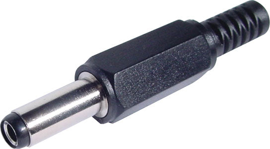 2.5mm Male Line Strain Relief DC Power Plug (14mm) - 10 Pack — PMD Way