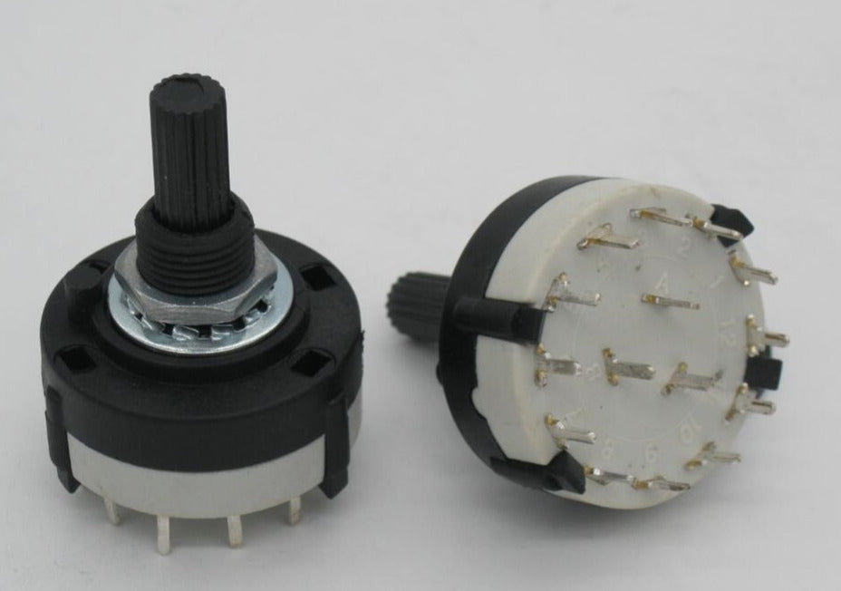 3 Pole 4 Position Rotary Switch - Twin Pack — PMD Way