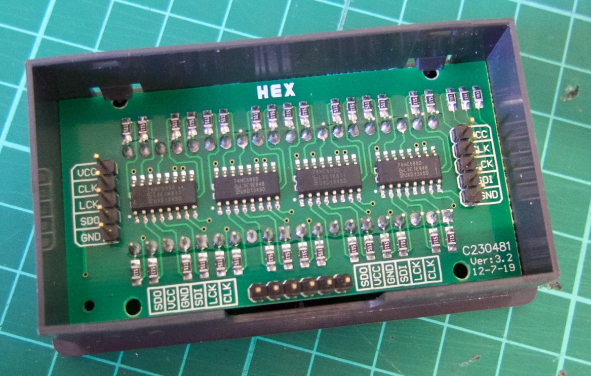 Four Digit Seven Segment Display Module and Enclosure — PMD Way