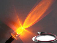 5mm 12V Prewired Yellow Round LED - 200 Pack — PMD Way