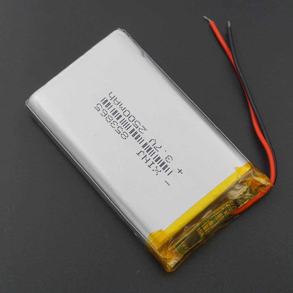 3.7V 2500mAh 853865 Lithium Polymer Battery - 100 Pack — PMD Way