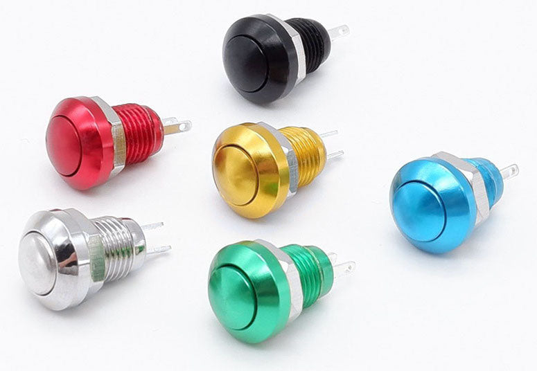 8mm Momentary Buttons - Various Colours — PMD Way