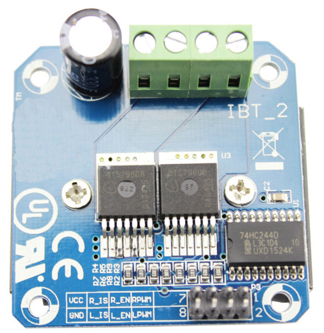 High Power Motor Control BTS7960 43A High Power Motor Driver Module - H ...