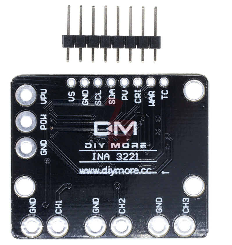 INA3221 Triple-Channel Shunt Current Power Supply Voltage Monitor Boar ...
