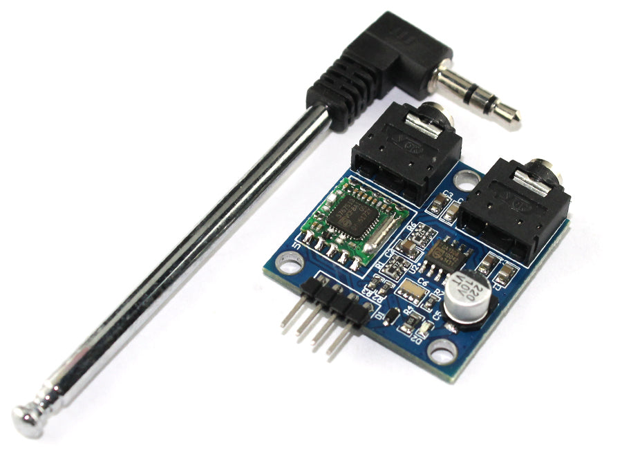 TEA5767 FM Stereo Radio Module with Antenna — PMD Way