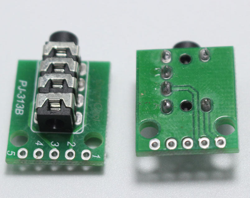 TRRS Socket Breakout Board with Mounting Holes — PMD Way