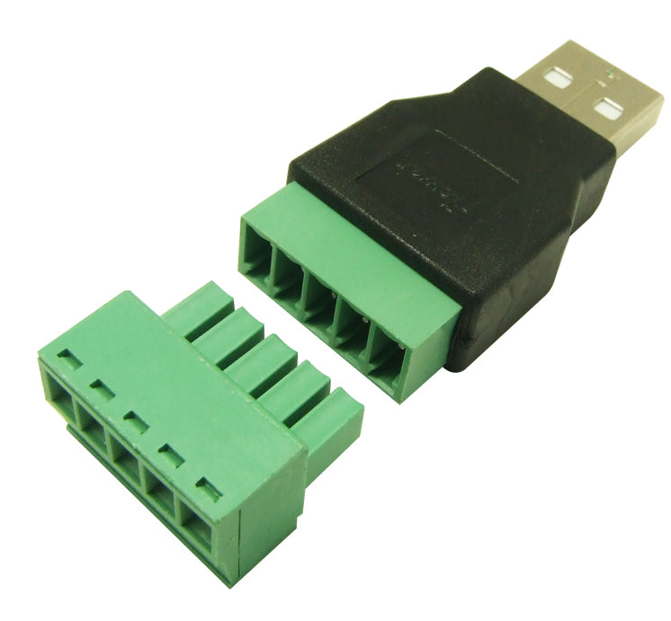 USB A Plug to Terminal Block - Ten Pack — PMD Way