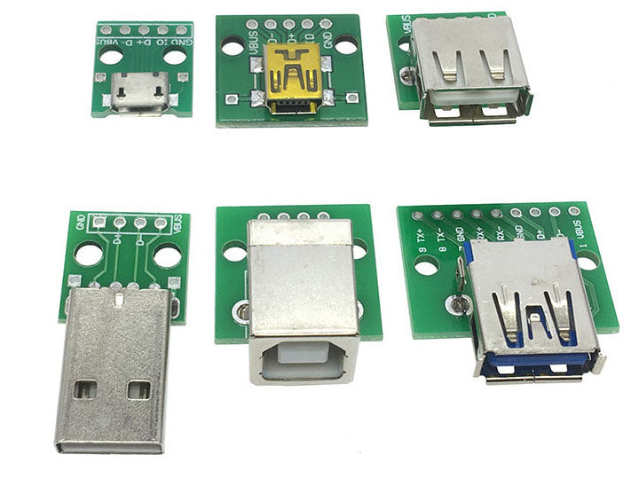 USB PCB Breakout Boards - Ten Pack — PMD Way