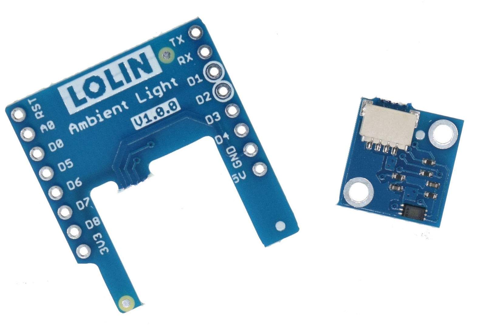 Ambient Light Sensor Shield for WeMos LoLin D1 Mini — PMD Way