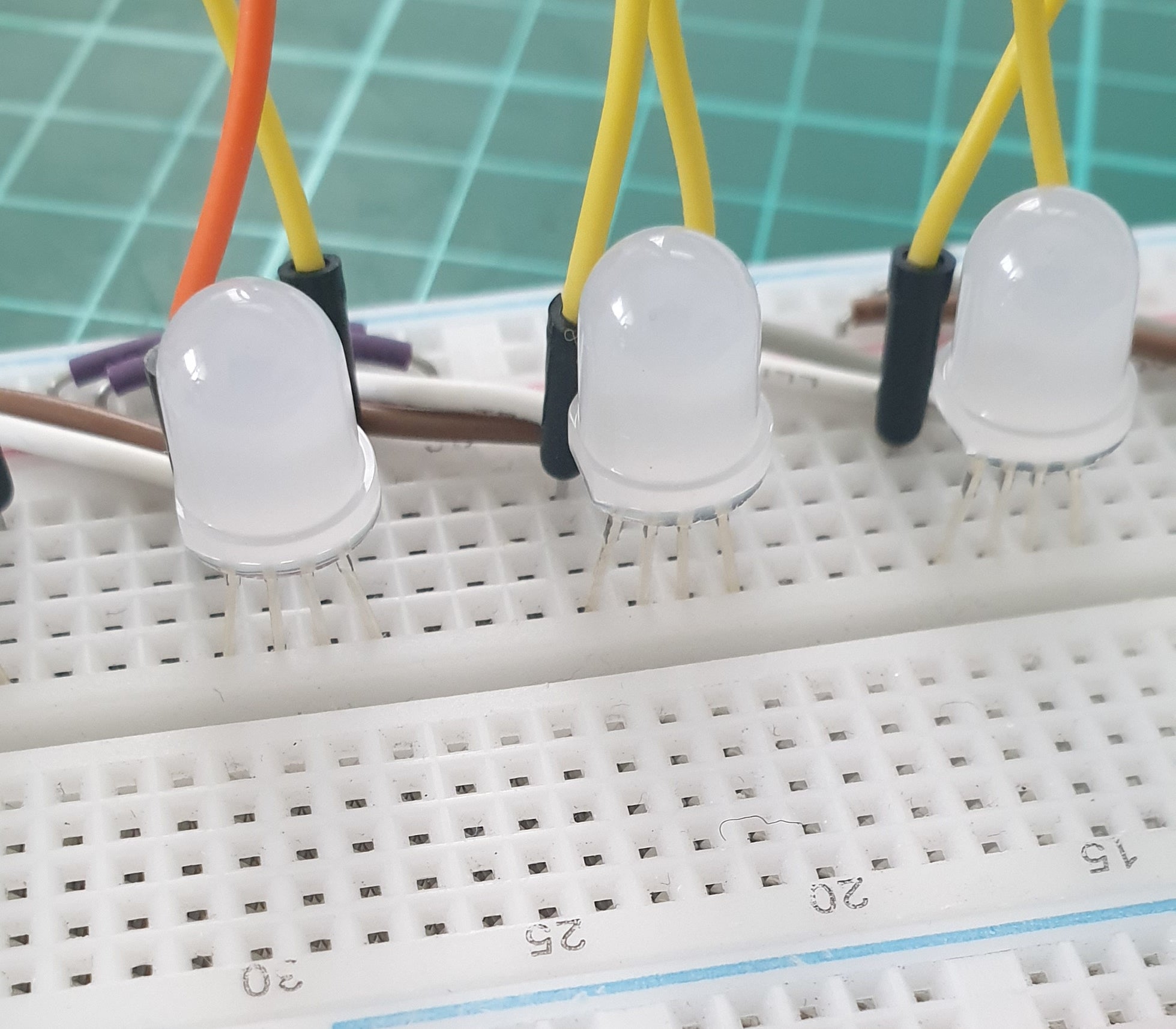 APA106 Addressable RGB Through Hole LEDs — PMD Way