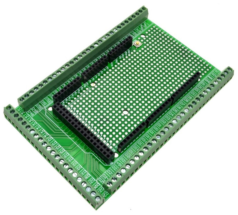 Double-sided Terminal Block Shield Kit or Assembled for Arduino Mega R ...