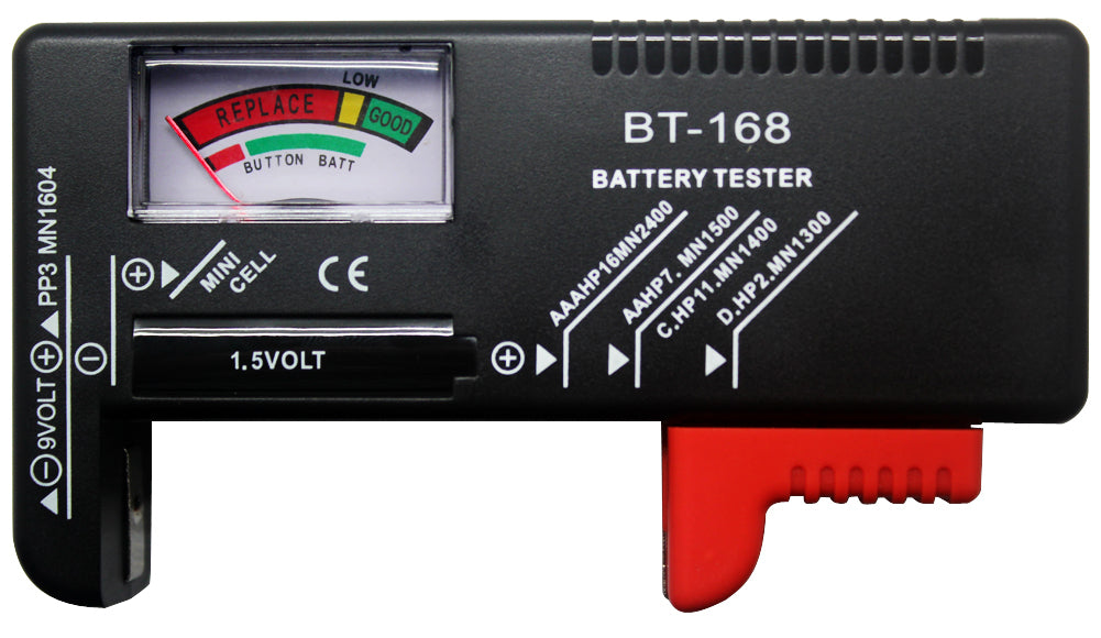 Universal Disposable Battery Tester — PMD Way