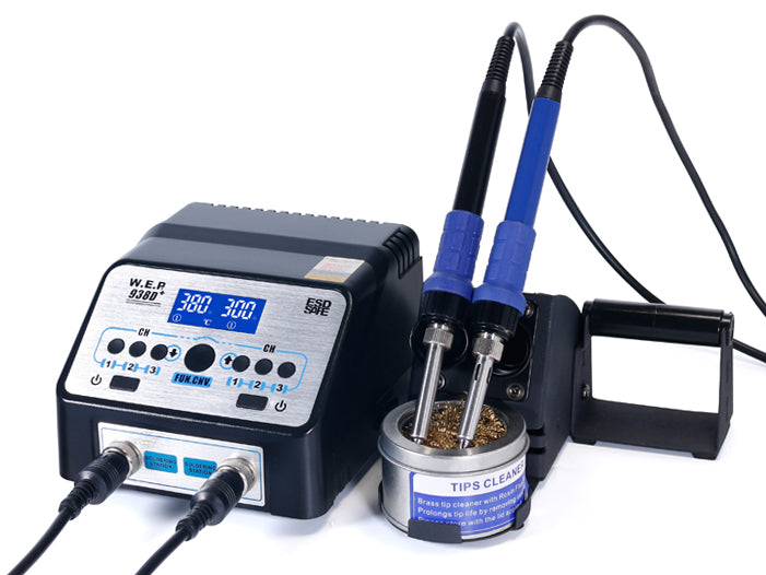 Dual Iron Temperature Control Soldering Station — PMD Way