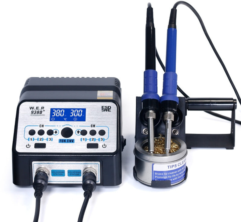 Dual Iron Temperature Control Soldering Station — PMD Way