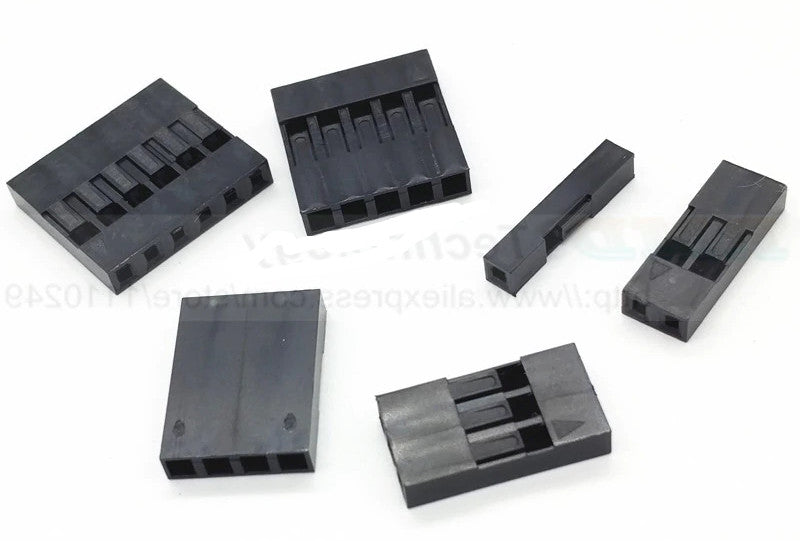 Single Row Inline Dupont Header Housings - 100 Pack — PMD Way