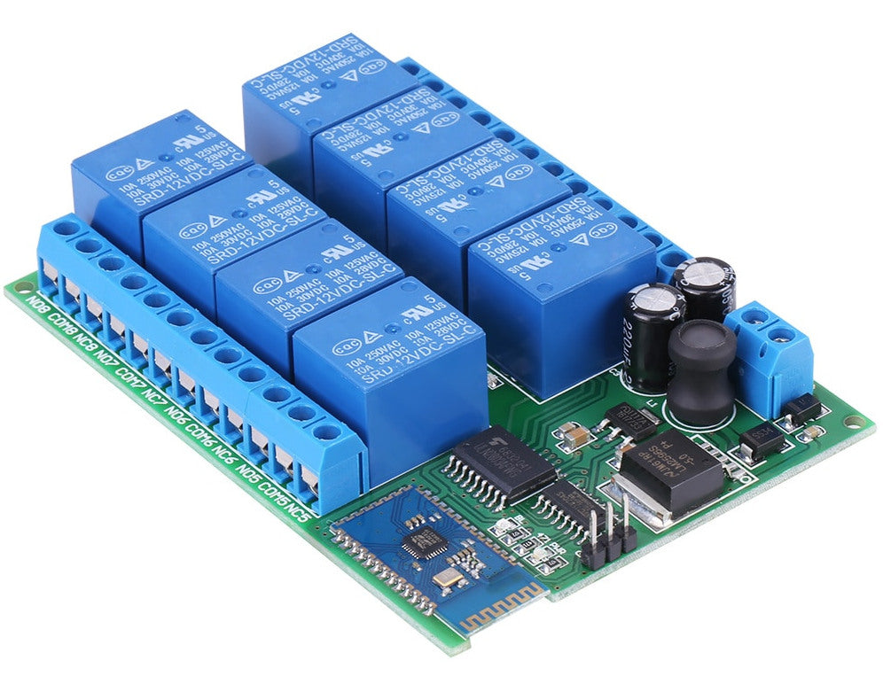 Eight Channel Bluetooth Relay Module — PMD Way
