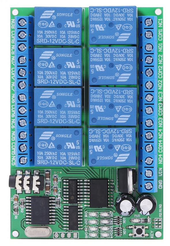 DTMF Control Eight Channel Relay Board — PMD Way