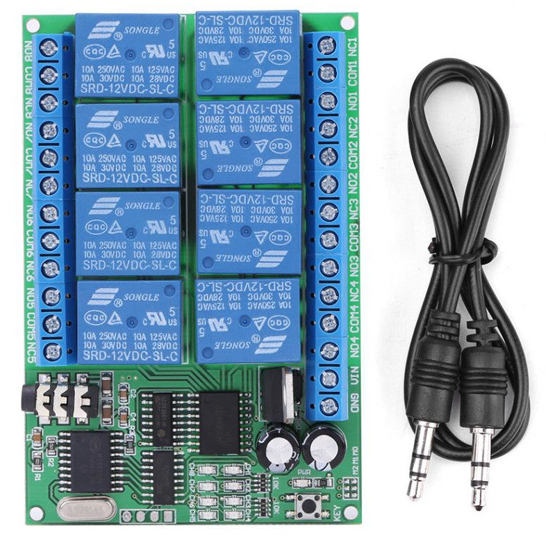 DTMF Control Eight Channel Relay Board — PMD Way