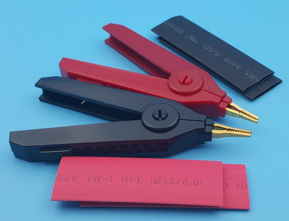 Exposed Kelvin Clips - Two Pack with Heatshrink — PMD Way