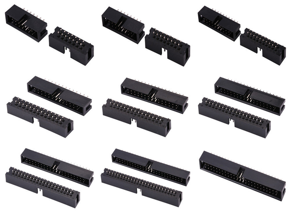 Vertical PCB Mount IDC Shrouded Headers - 10 Packs — PMD Way