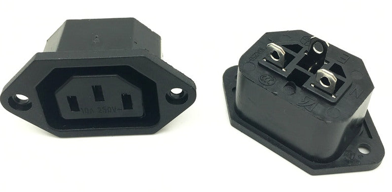 IEC Female Panel Mount Socket - 10 Pack — PMD Way