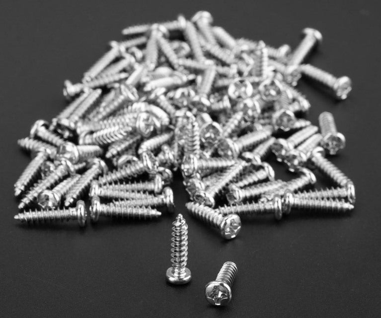 M2.3 M2.6 M3 Carbon Steel Self Tapping Laptop Screws - 100 Pack — PMD Way