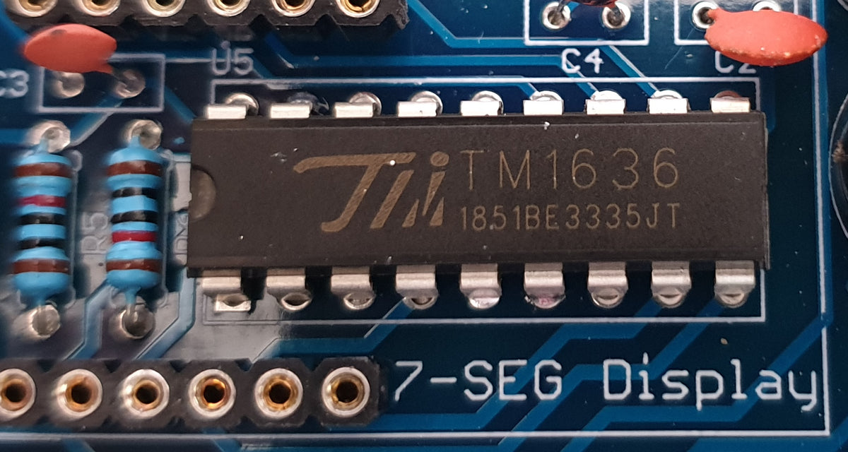Tm1636 Numerical Led Display Driver Ic 5 Pack — Pmd Way