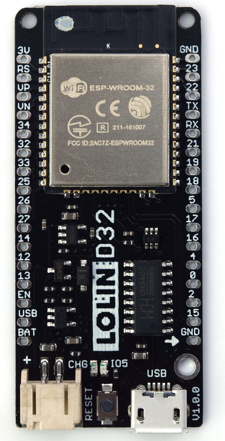 LoLin D32 - ESP32 Development Board for microPython and Arduino — PMD Way