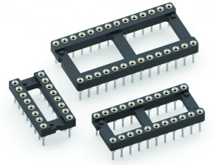 Machined Pin DIP IC Sockets - 10 Pack - Various Sizes — PMD Way