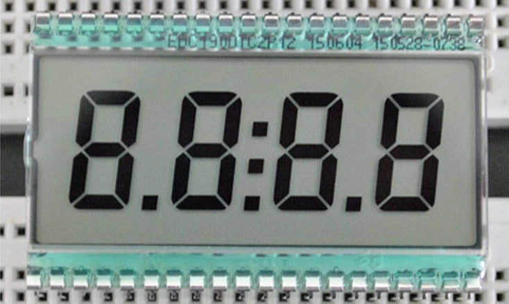 4 Digit 7 Segment Clock LCD Panel — PMD Way
